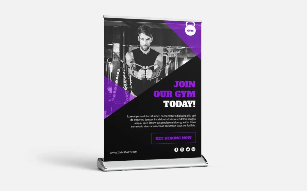 Desktop Roller Banners - Venture Design and Print