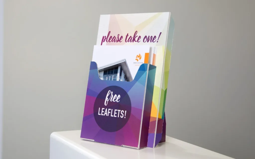 Leaflet Holders - Venture Design and Print