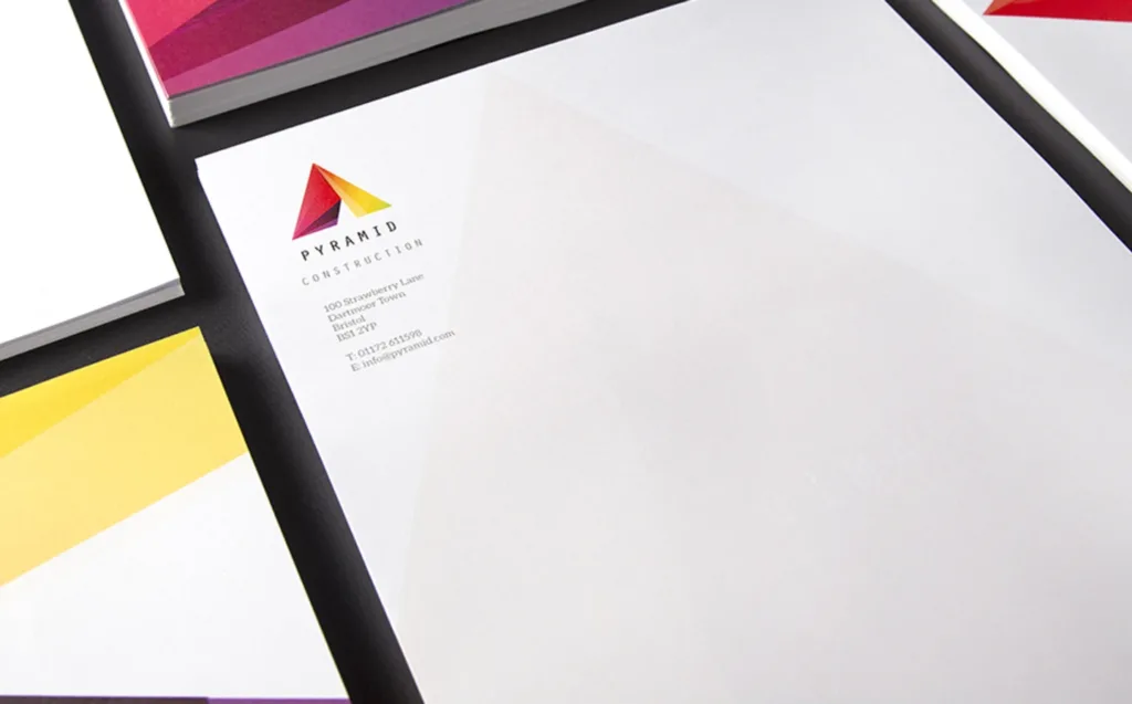 Premium Letterheads - Venture Design and Print